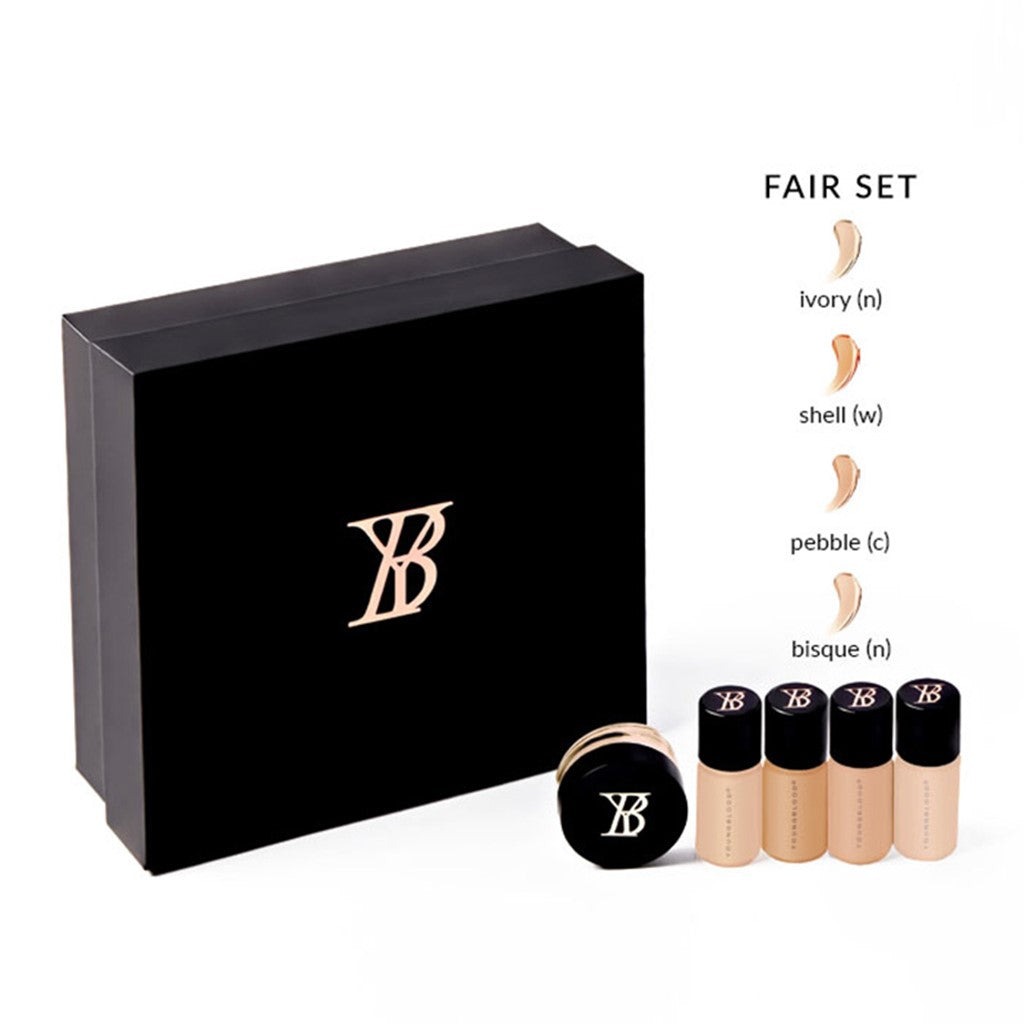 Foundation Liquid Matching Mini Kit Fair - Fair – Hos Tove